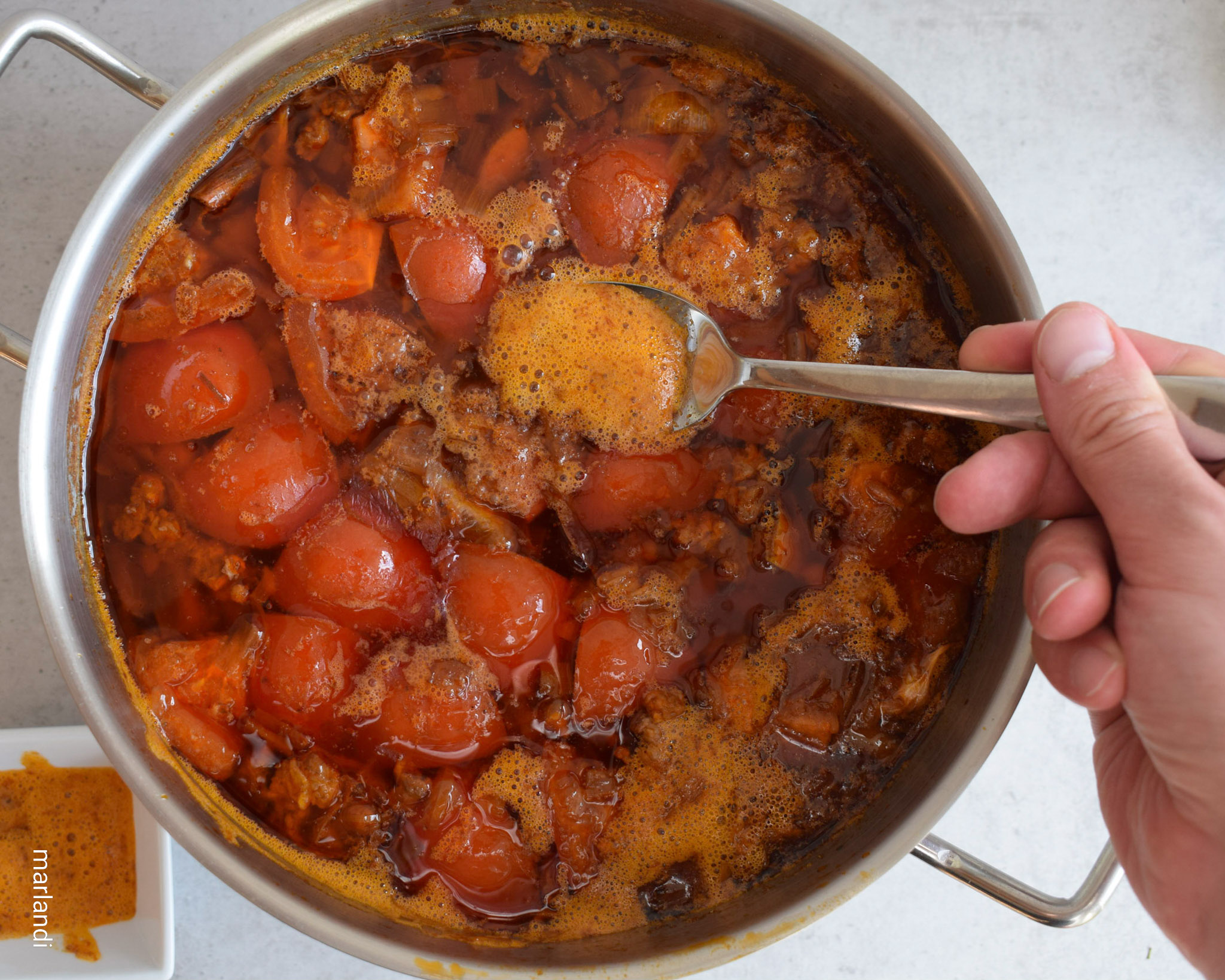 Braune Grundsauce - vom Grand Jus zur Sauce Demi-Glace | marlandi